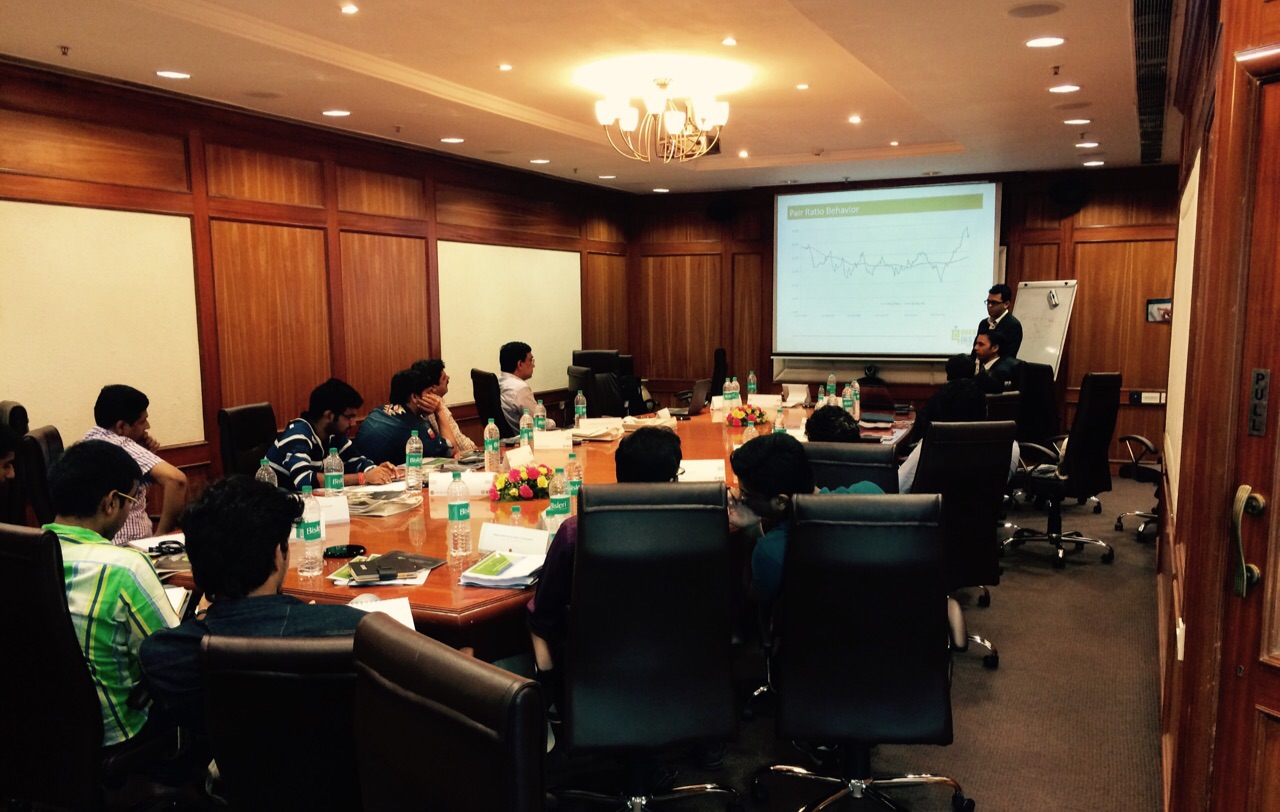 Algorithmic Trading Workshop In MDP By NSE - June 2015