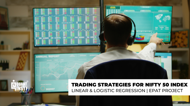 Trading strategies for the Nifty 50 Index using Logistic and Linear Regression
