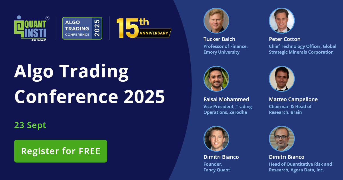 Machine Learning For Algorithmic Trading In Python A Complete Guide